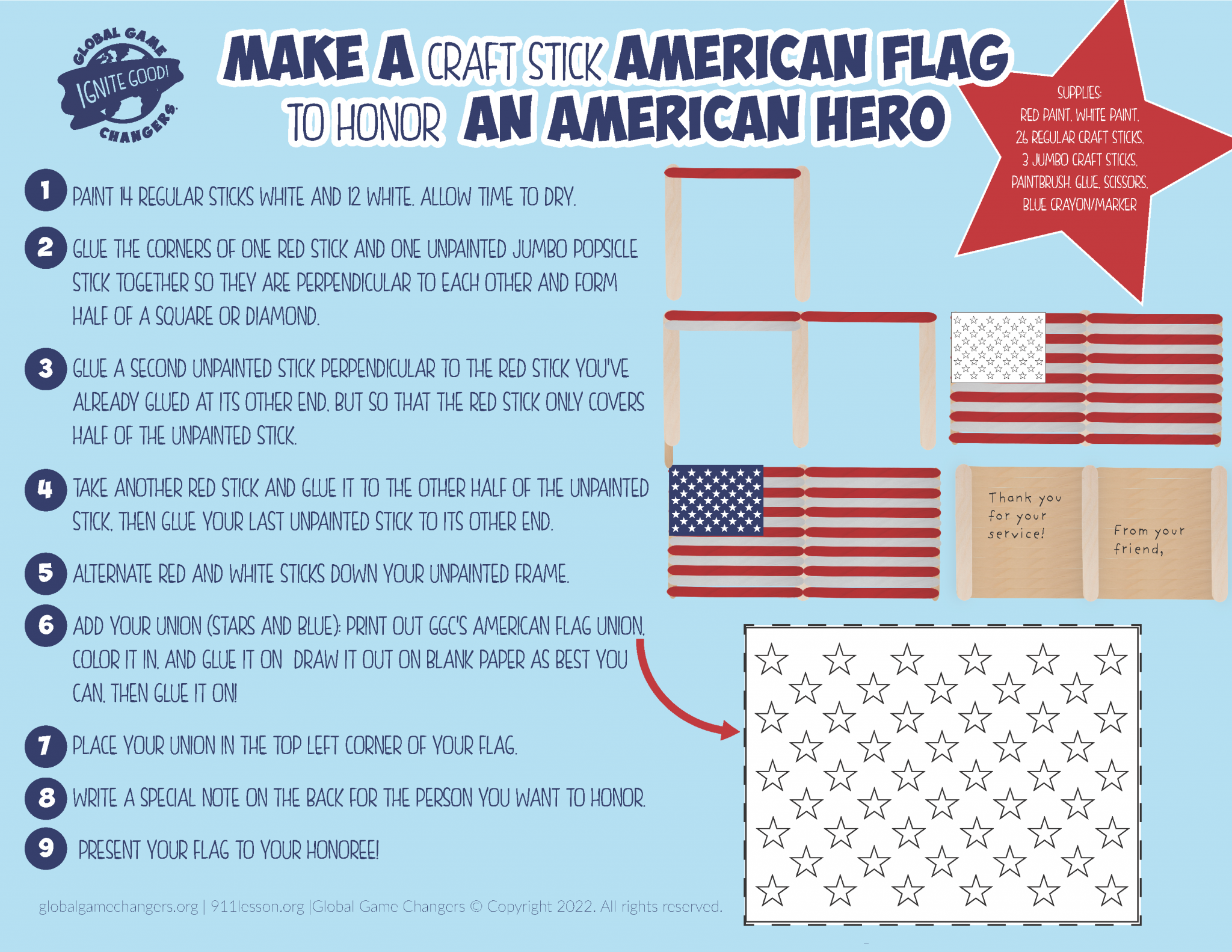 Hero Honor Flag - The 9/11 Lesson